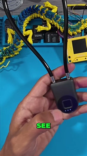 Unlock Your World: Easy Fingerprint Lock Setup! #shorts