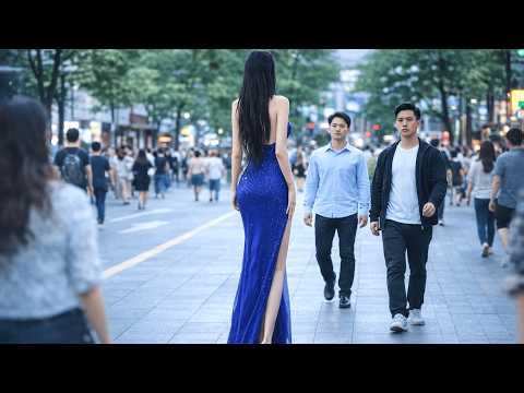 The Public Was Speechless! Tall and Gorgeous Woman! Street Reactions ❤️