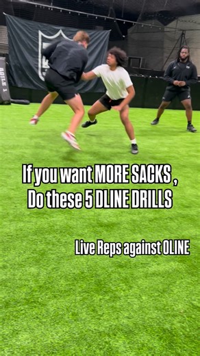 Ike Igbinosun on Instagram: "5 DLINE Drills that ACTUALLY translate to the Field!"