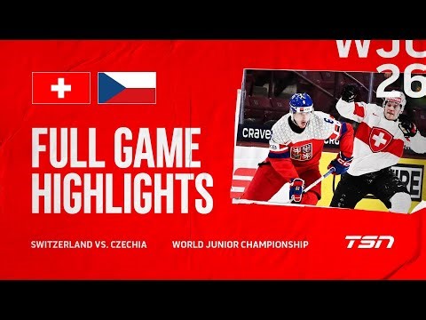 Switzerland vs. Czechia FULL GAME HIGHLIGHTS | 2026 World Junior Championship
