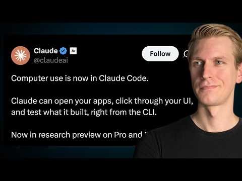 Claude Code Computer Use (NEW!) - I can't believe it can do this