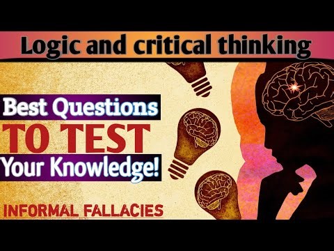 Informal Fallacy | Chapter Five(5) Questions | Freshman Logic And Critical Thinking