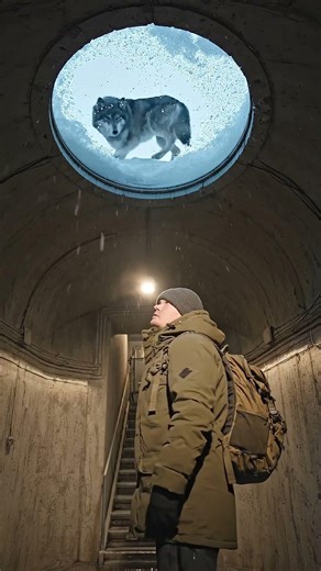 Chaseed by Wolves — I Escaped to a Secret Underground Bunker ❄️🕳️