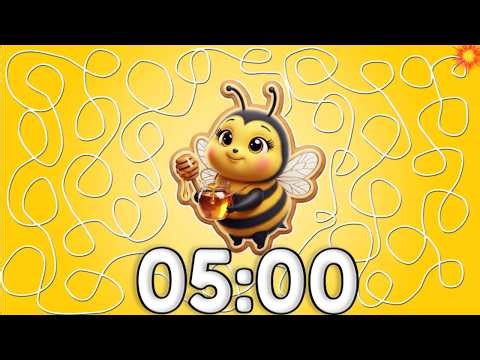 5 Minute Timer Bomb | Cute Bee Cookie Countdown