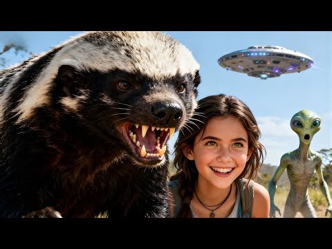 The Aliens Thought They Could Take the Human Child — They Didn’t Expect the Honey Badger’s Fury HFY