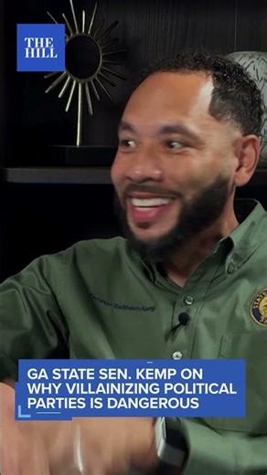 GA State Sen. Kemp On Why Villainizing Political Parties Is Dangerous