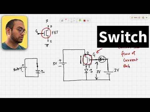 1. Transistor as a Switch | Digital Electronics | FPGA - 101 (using SOANPAPDI FPGA)