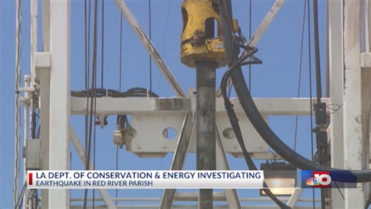 USGS, Louisiana Department of Conservation and Energy investigating cause of 4.9 magnitude earthquake in Red River Parish