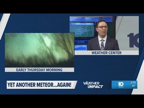 Another fireball meteor spotted over Ohio