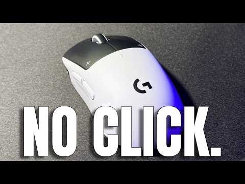 I Tested Logitech's Fake Click Mouse. (Superstrike)
