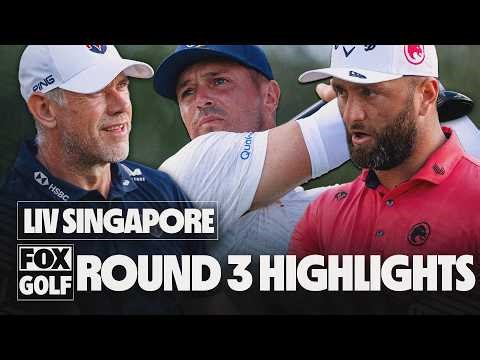 LIV Golf Singapore: Full Third Round Highlights ⛳️ Golf on FOX