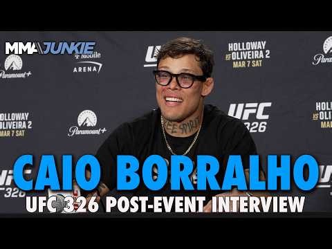 Caio Borralho doubles down on Dricus Du Plessis callout after RDR win | UFC 326