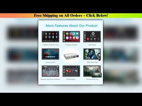 AUTOABC Wireless CarPlay for Audi A3 S3 8V 2012-2021 Android Auto with Mirror Link AirPlay Reverse