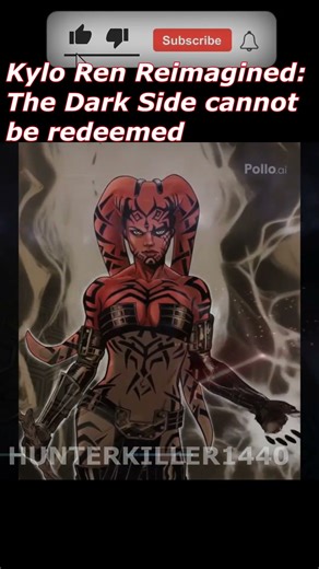 Kylo Ren believes the Dark Side cannot be redeemed (Sequel Trilogy Reimagined)