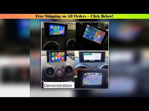 iManAuto Wireless CarPlay Module Android Auto for Audi A3 S3 8V B9 MIB 2013-2018 Reverse Camera