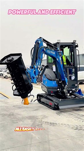 Backyard Renovation Starts Here | RIPPA R22 Mini Excavator for Ditch Digging & Tree Planting #Shorts