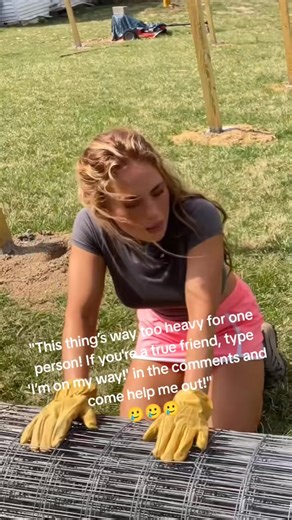 Girl Builds Deer-Proof Garden Fence – Spring at the Farm (How to Set Concrete Posts) #DIYGarden #FarmLife #DeerProofFence #SpringProjects | Boyle Hill