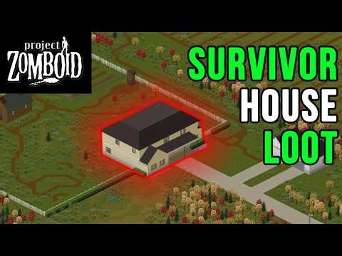 Looting a Survivor House and Clearing The Gas Station. Project Zomboid - Build 42 Series Ep. 4