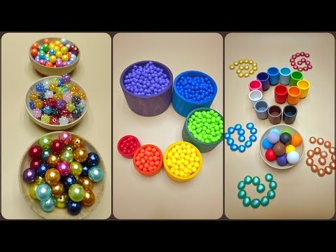 Hypnotic Bead Reversal, Xylophone Magic, Sorting Balls, ASMR Bead Tower, Marble Run Relaxation