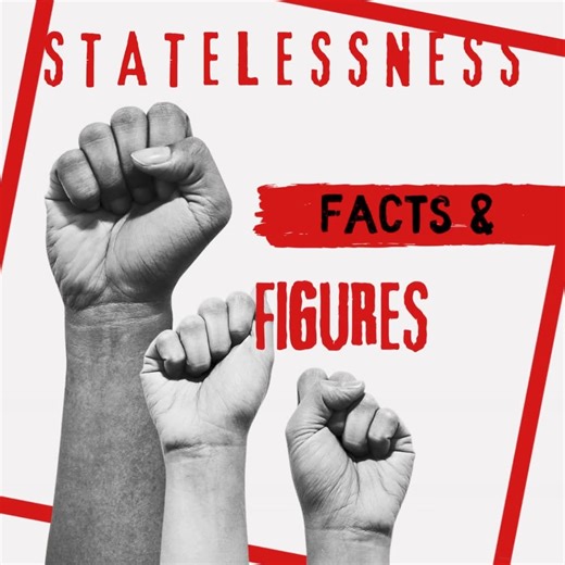 STATELESSNESS: Facts & Figures 🌍 What does it mean to be stateless? 🎥 Watch this video to understand what statelessness is, how it happens, and why it matters. ✨ This is Week 2 of our 8-week campaign to raise awareness about being undocumented. ❗️This week, we’re spotlighting stateless individuals across all our social media platforms, sharing posts and stories for you to engage with. 🗣 Interested in this topic? Follow us for more updates and learn how you can help! Together, we can make a di