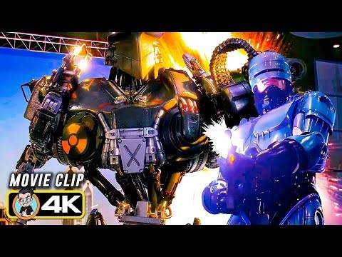 The Battle for the Badge 🤖🔥 | RoboCop 2