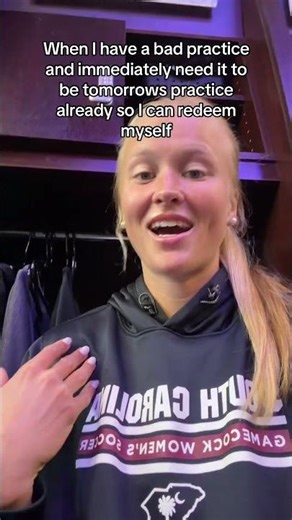 Bad practice today = redemption arc tomorrow 😤