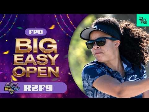 2026 MVP Big Easy Open | FPO R2F9 | Handley, Cox, Mandujano, Nesse | Jomez Disc Golf