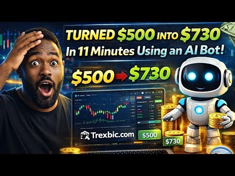 How I turned $500 to $730 in 11 minutes Trading With an Ai Bot