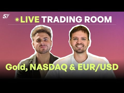 Live Trading & Analysis – Gold, NASDAQ & EUR/USD