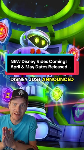 NEW Disney Rides Coming to Disney World with their April and May Opening dates revealed. Disney Parks Blog just updated us on Buzz Lightyear, Soarin Over America, Bluey, Mickey Mouse and their opening times. What experience are you most excited for? #disneyworld #magickingdom #disneyadult #disneyrides #buzzlightyear