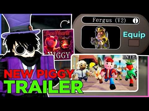 NEW FERGUS (V2) SKIN IN PIGGY! + NEW INTERCITY TRAILER RELEASE DATE + NEW SKINS SOON | Piggy News