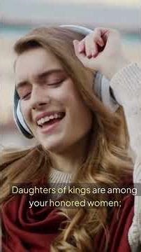 Psalm 45 - A Wedding Song About Jesus | The King and His Bride (The Church) #bible #wedding #song