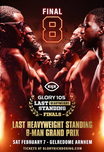 Laatste zwaargewicht finale: Wie wordt de GLORY kampioen?