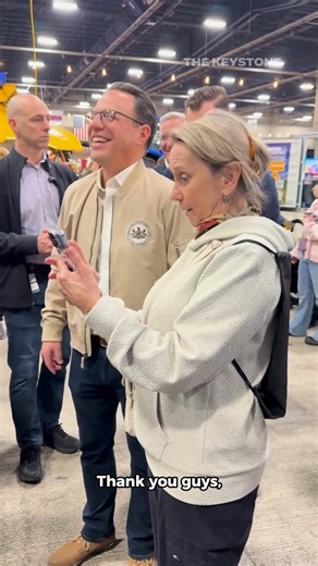 Gov. Josh Shapiro at the #PaFarmShow | The Keystone