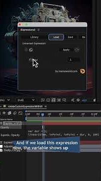 Expressions with User Interfaces in After Effects
