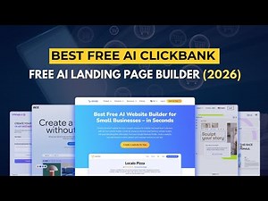 Best Free AI Clickbank Affiliate Marketing Landing Page Builder (2026)