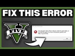 How To Fix GTA V ERR_SYS_FILELOAD Corrupt Game Data