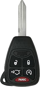 Keyless2Go Replacement for Keyless Entry Remote Car Key Vehicles That Use 5 Button OHT692427AA