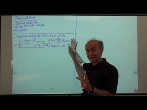 Razavi Basic Circuits Lec 19: Shortcut Method for First-Order Systems