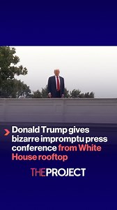 27K views · 339 reactions | I also find, just like Donald Trump, screaming at people from a rooftop is the best way to do my work... | The Project | Facebook
