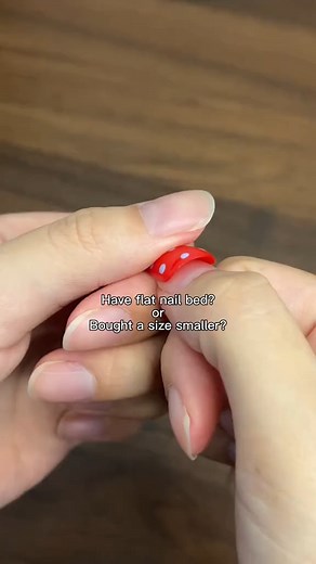 Flat nail bed or press-ons too small? 👉 Gently warm the tip to soften the curve 👉 Press from cuticle → forward to remove air 👉 Hold 20–30s for a tight, no-lift fit A tiny adjustment = perfect bond every time 💅✨#nailtips #nailart #nails #nailinspo #nailtutorial | Nail Handy