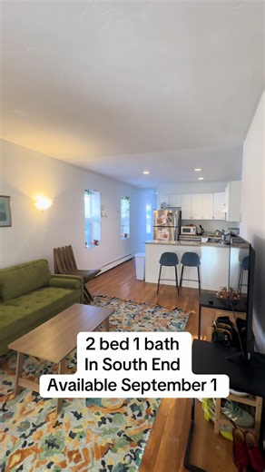 Spacious 2 Bedroom Apartment Available in Boston's South End