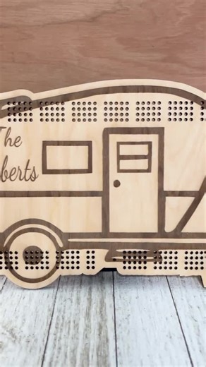 NO TARIFF, Camper Cribbage Board, Customizable, Personalized Wooden Travel Trailer Design, Unique Gift for Campers, Christmas Gift - Etsy Canada