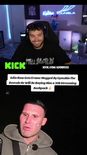 Adin Ross Surprised by Gymskin's Generous Streaming Gift