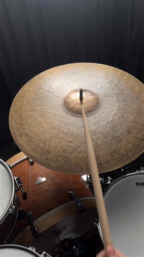 Here’s a recent mod that I did. Can you guess what it is? All I did was hammer it to tune and balance the sound. #timothyrobertscymbals #reveriecymbals #cymbalmodification | Timothy Roberts Handcrafted Cymbals