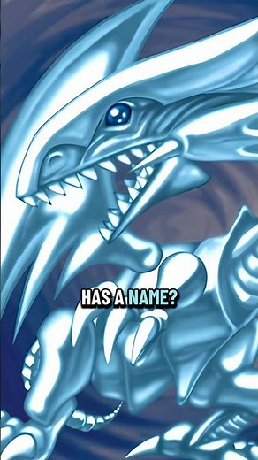 Did you know Blue-Eyes White Dragon actually has a name? 🤯 #yugioh #tcg #funfact