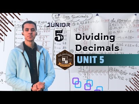 Dividing using standard algorithm with Decimals - J5