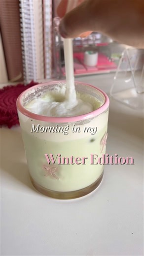 Vlogvember Day7 Stingy with the matcha…😒🍵 🧊 🎀 #morninginspiration