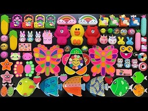 Festival of Colors !! Mixing Random Things Into Slime !! Satisfying Slime Smoothie #786