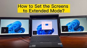 Watch How to Set the Screens to Extended Mode? on Amazon Live